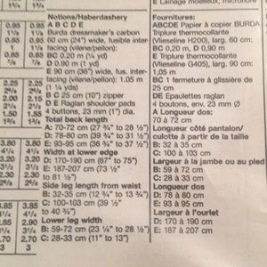 Burda | Office | Burda Sewing Pattern Coat Pants Shorts Uncut | Poshmark